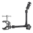 11" Articulating Magic Arm w/ Super Clamp Crab for DSLR Camera LCD ...
