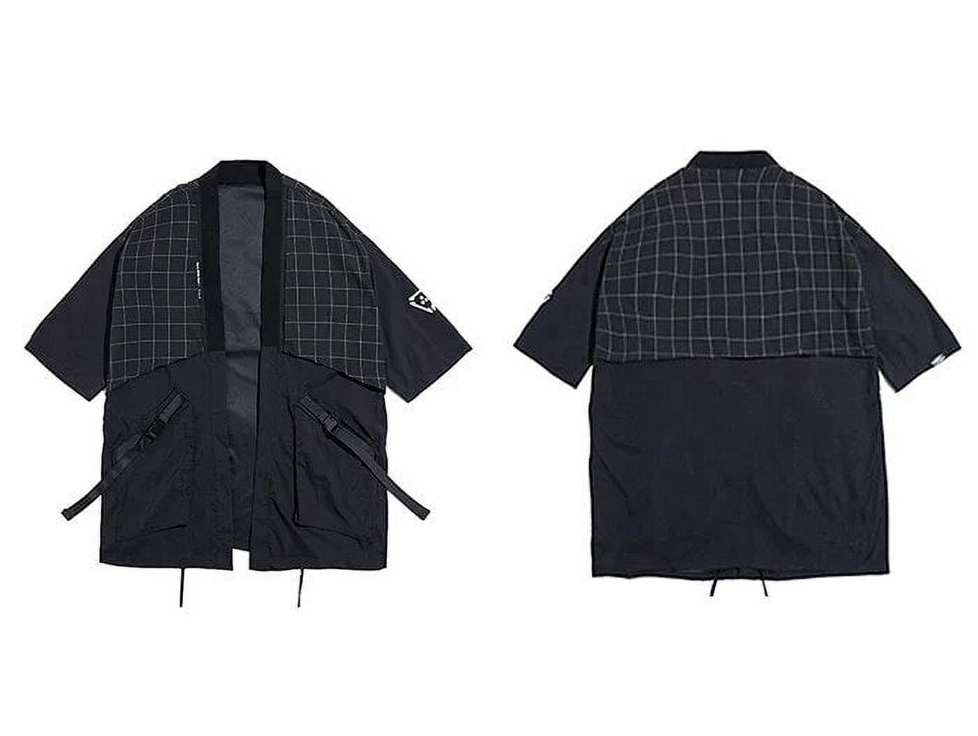 11 BYBB'S DARK Zipper Fake Two Shirts Oversized Loose Techwear Tee ...