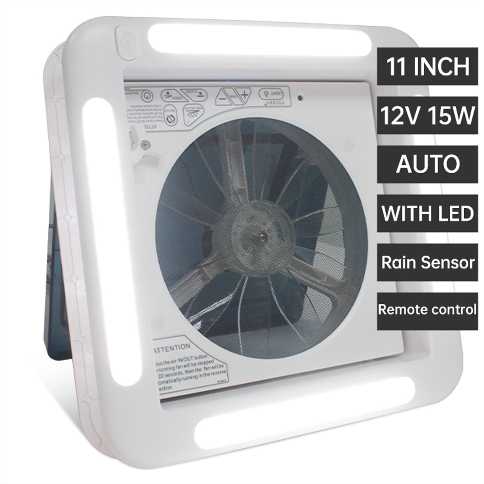 11'' CE Electric Control Caravan Accessories Motorhomes Vents 12 Volt ...