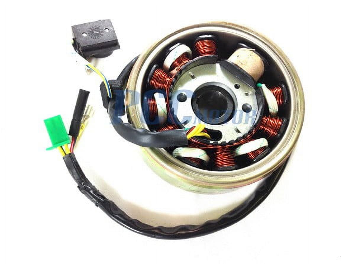 11 COILS GY6 150CC STATOR COIL MAGNETO FLYWHEEL SCOOTER KAZUMA ATV ...