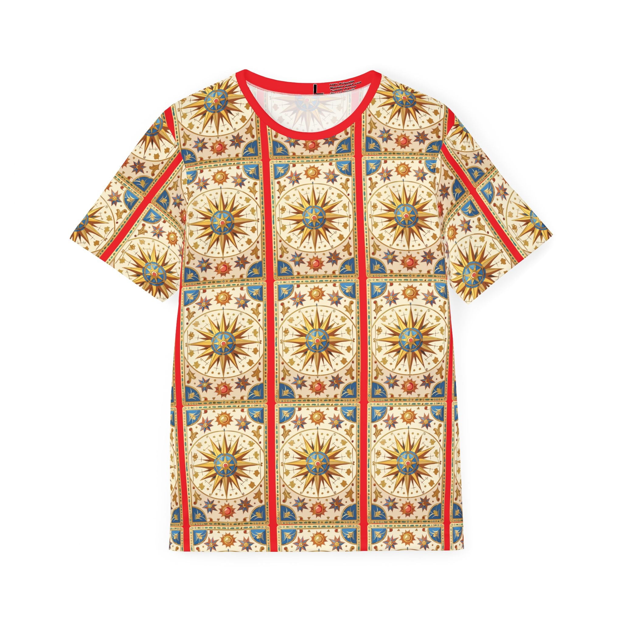 11-Card Deck Graphic T-Shirt, Art Design Poly Shirt, All Over Print ...