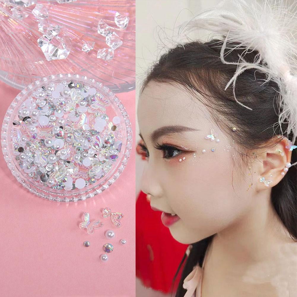 11 Color Diamond Face Detection Stickers for Makeup, Nail Art, and ...