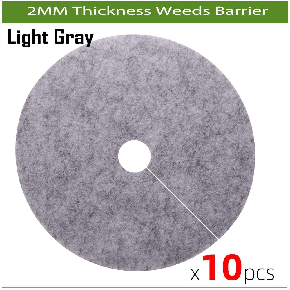11 Color Weed Barrier Mats 6 Sizes of 2mm Thick Tree Trunk Cold-proof ...