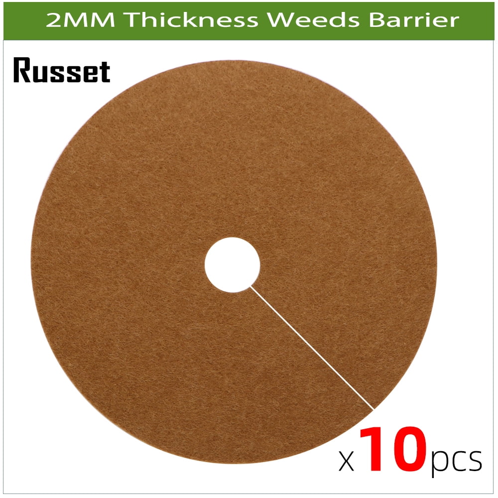 11 Color Weed Barrier Mats 6 Sizes of 2mm Thick Tree Trunk Cold-proof ...