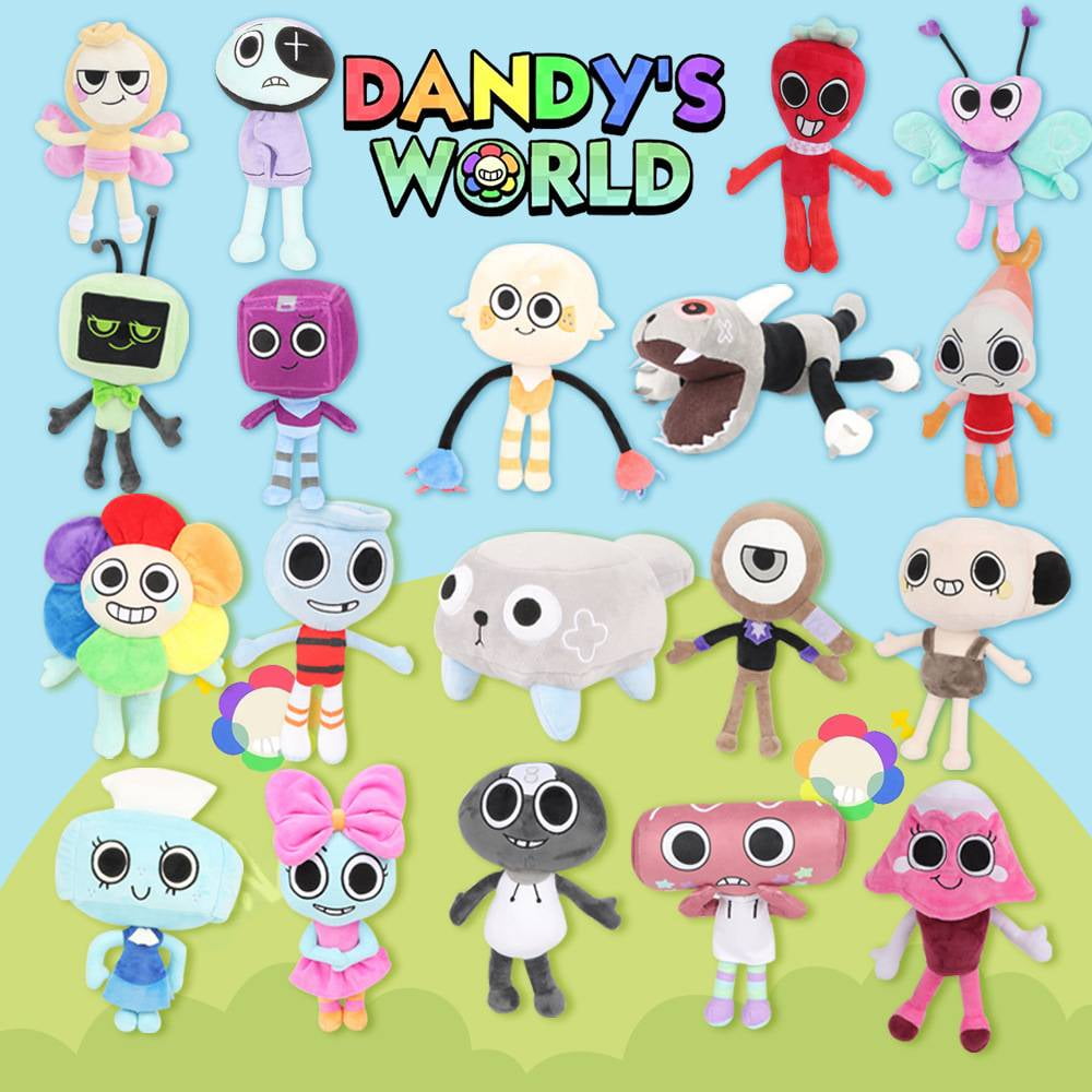 11" Dandys World Plush: Goob Plush, Vee Plush, & Astro Plush Twisted ...