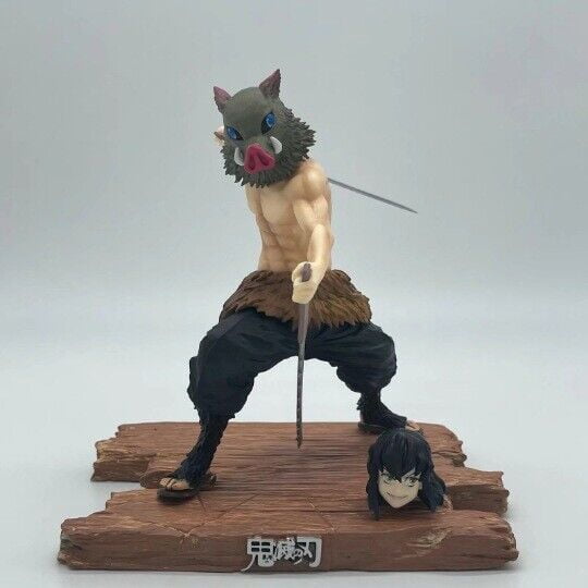 11" Demon Kimetsu no Yaiba Inosuke Hashibira Action Figure 2 Switch ...