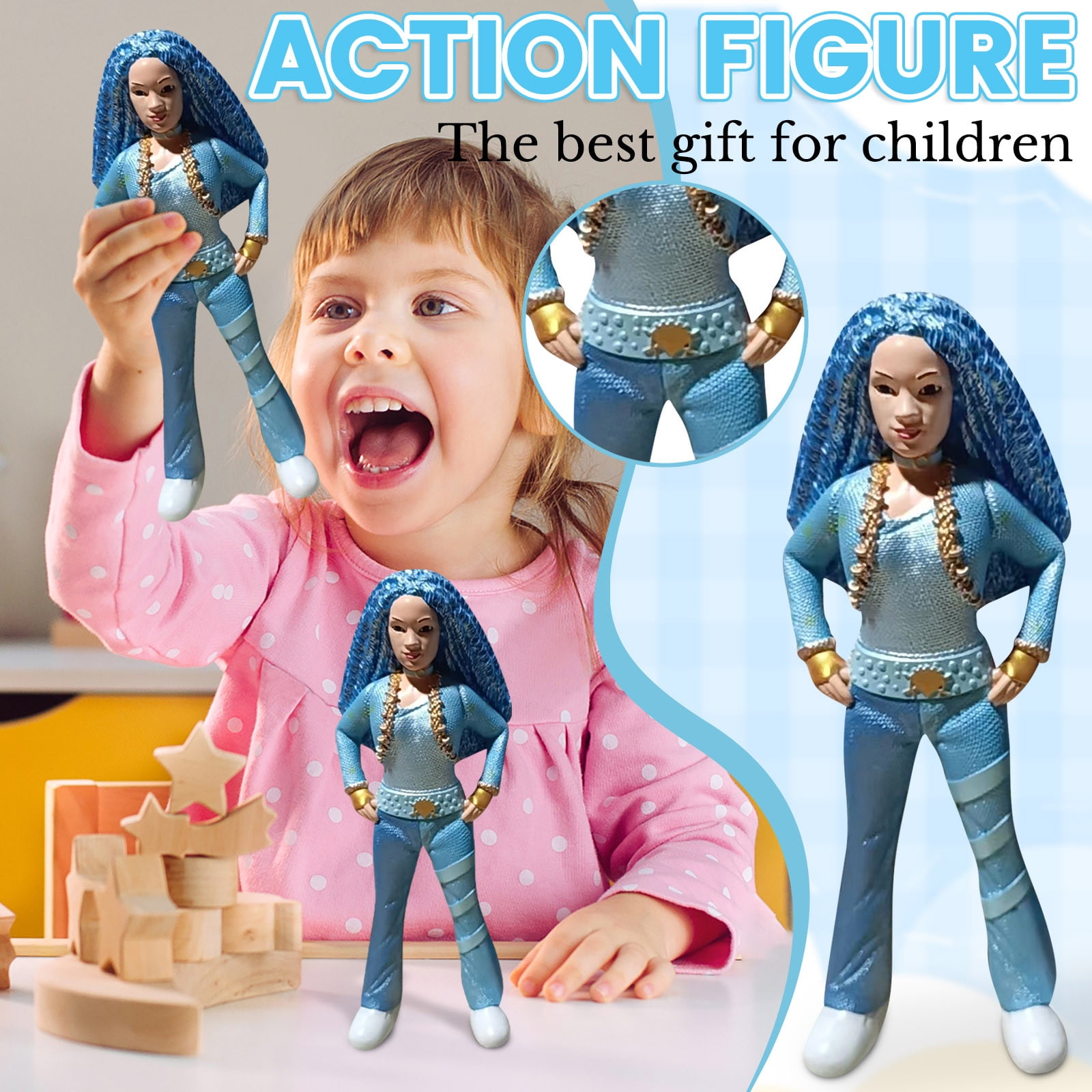 11" Descendants Figurine Toy, Descendants Rise of Red, Descendants Figure Toys, The Rise of Red ...