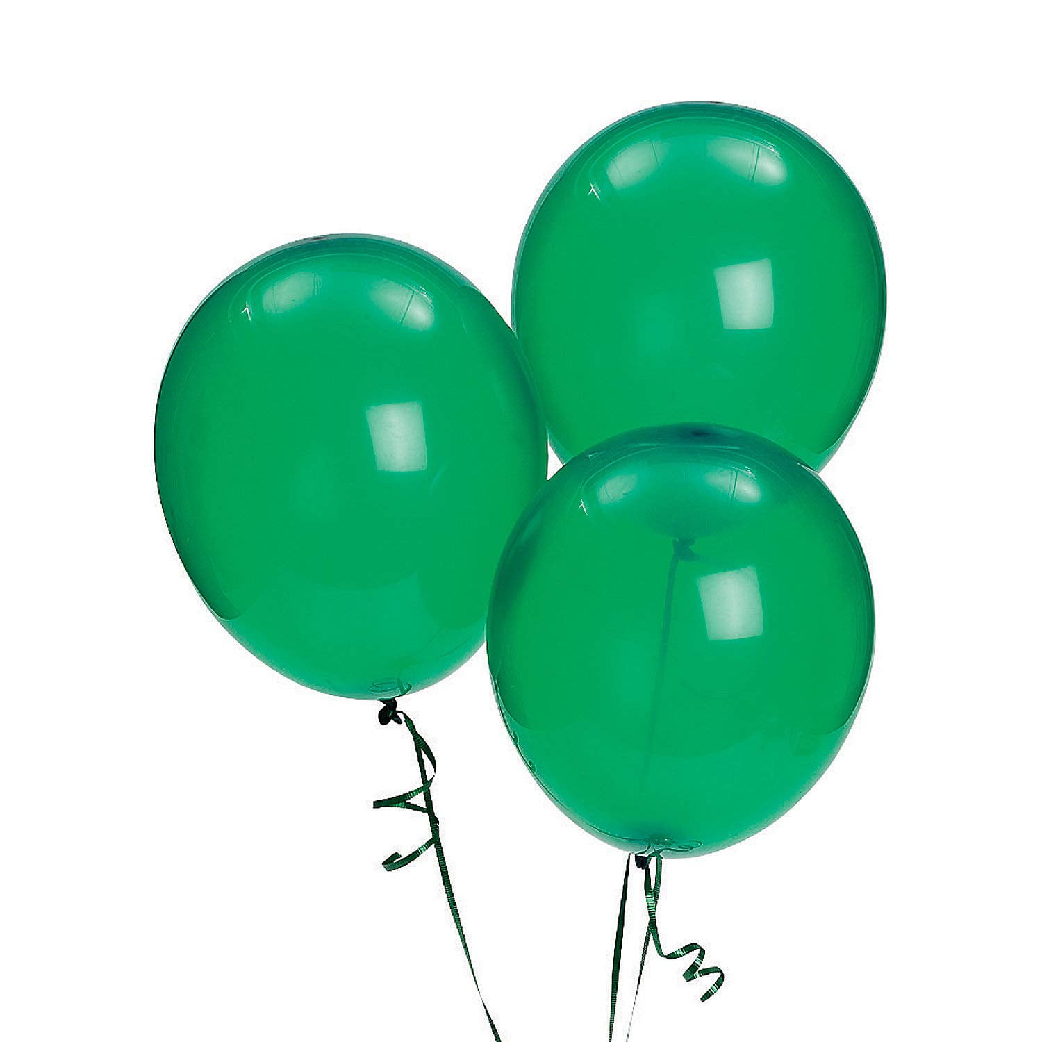 11" Emerald Green Balloons(2Dz) - Party Decor - 24 Pieces - Walmart.com
