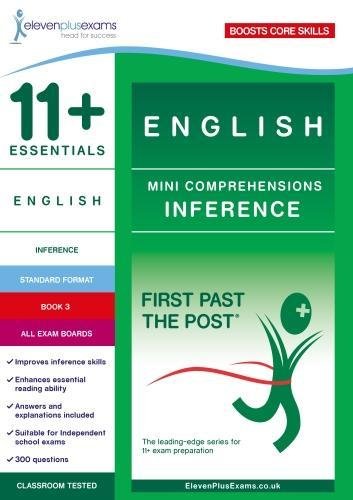 11+ Essentials English Mini Comprehensions: Inference Book 3 - Walmart.com