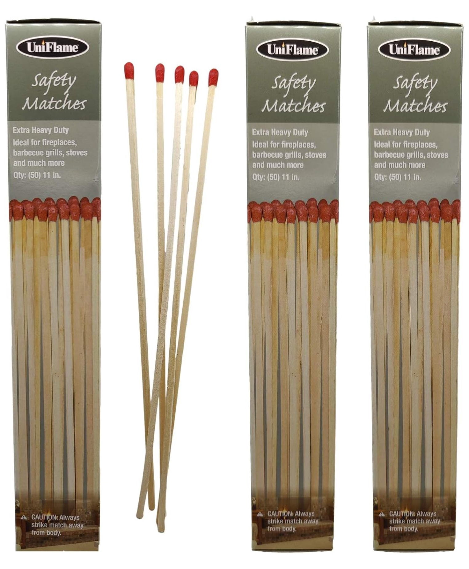 11" Extra Long Safety Matches, Heavy Duty Safety Matches, Safety Long ...