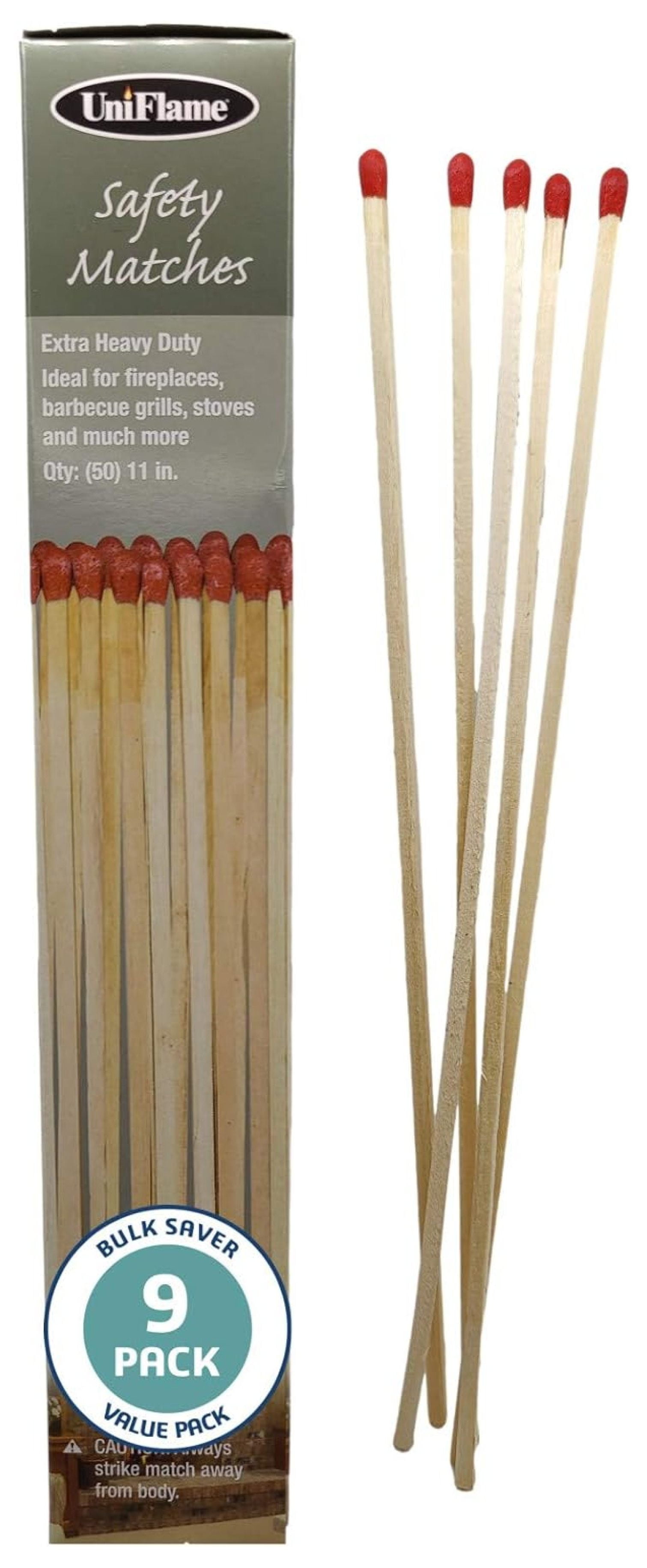 11" Extra Long Safety Matches, Heavy Duty Safety Matches, Safety Long ...