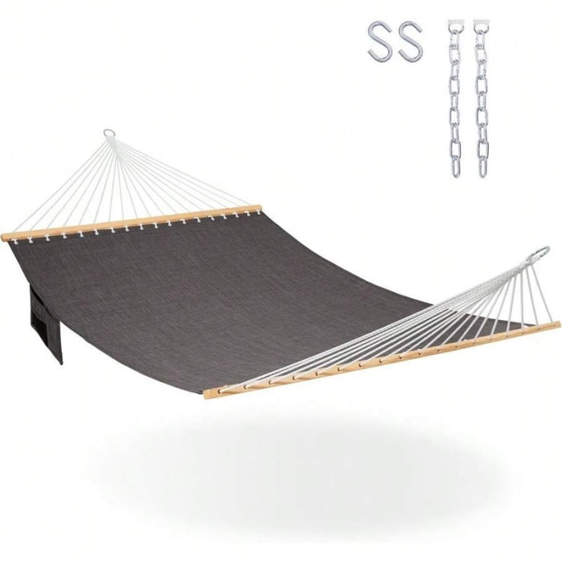 11 FT Double Outside Hammock Quick Dry Olefin Fabric Hammock With ...