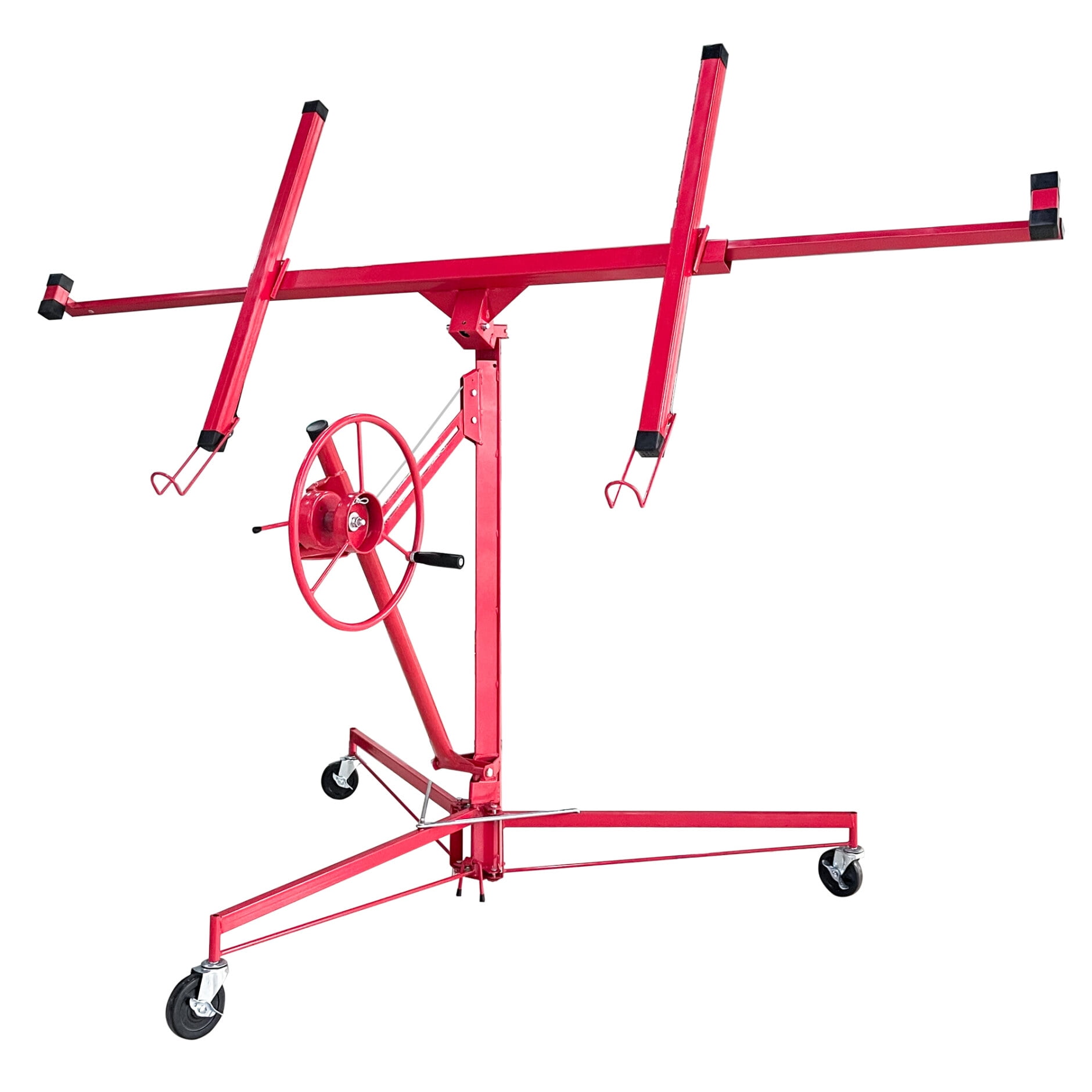 11 FT Drywall Lift Panel Hoist, Rolling Hoist Sheetrock Jack 150LBS ...