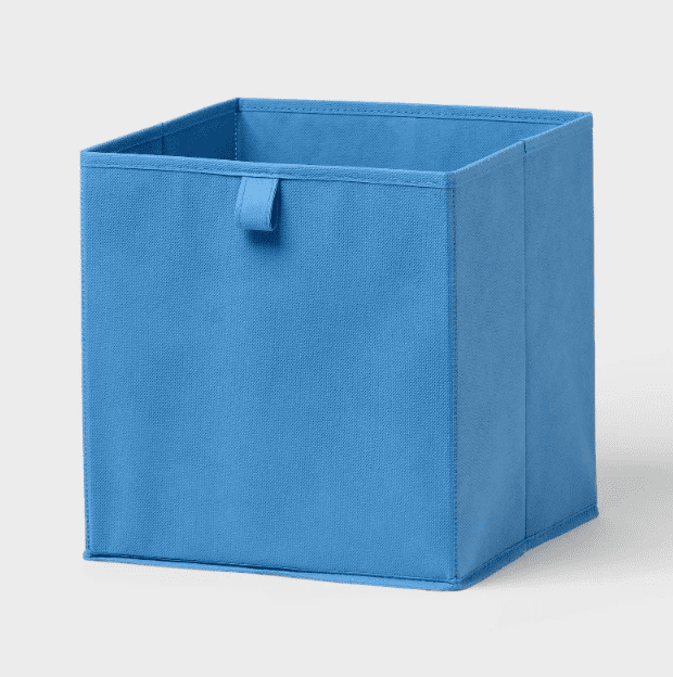 11' Fabric Bin Blue - Brightroom - Walmart.com