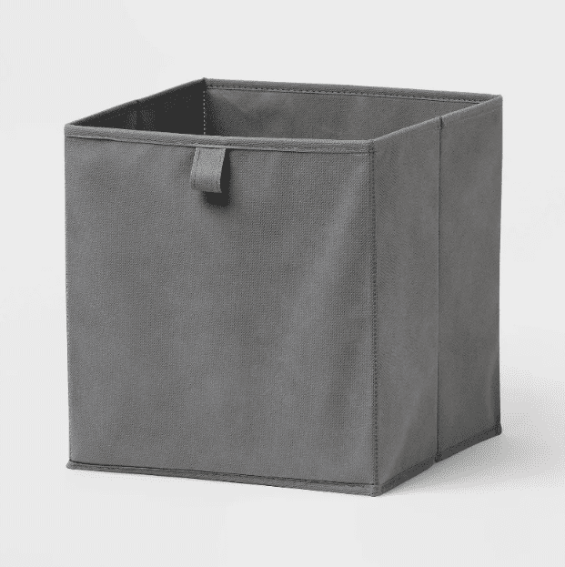 11' Fabric Bin Dark Gray - Brightroom - Walmart.com