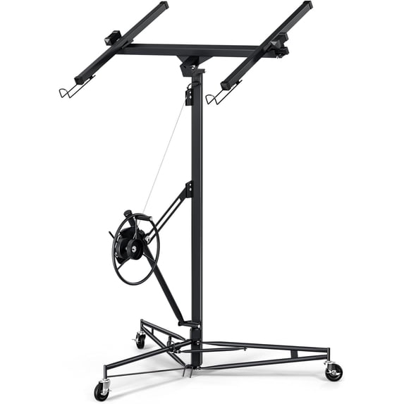 11 Ft Drywall Lift 150 lbs Capacity Sheetrock Hoist with 360 Rotation ...