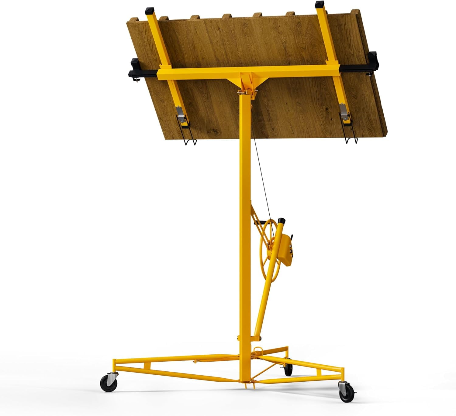 11 Ft Drywall Lift 150 lbs Capacity Sheetrock Hoist with 360 Rotation ...
