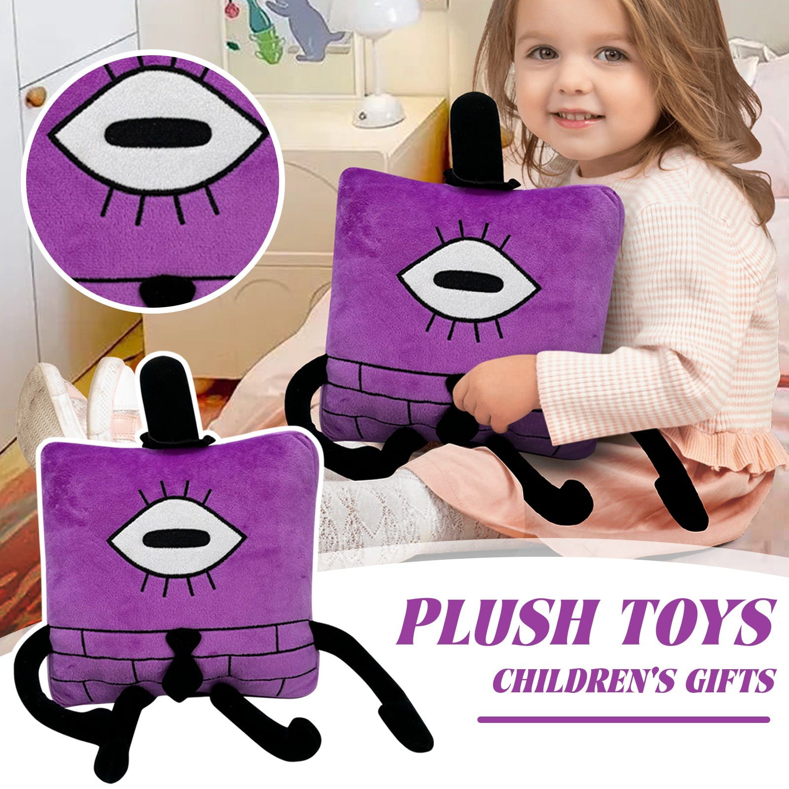 11" Gravity Falls Bill Cipher Plush Stuffed Animals, Cartoon Games ...