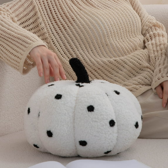 11" Halloween Pumpkin Throw Pillows, Simulated Pumpkin Sofa Pillows ...