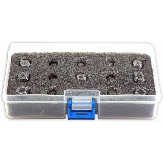11 High Precision Spring Collet SET 7 Piece 1/16inch 1/4inch (0.0003) T ...