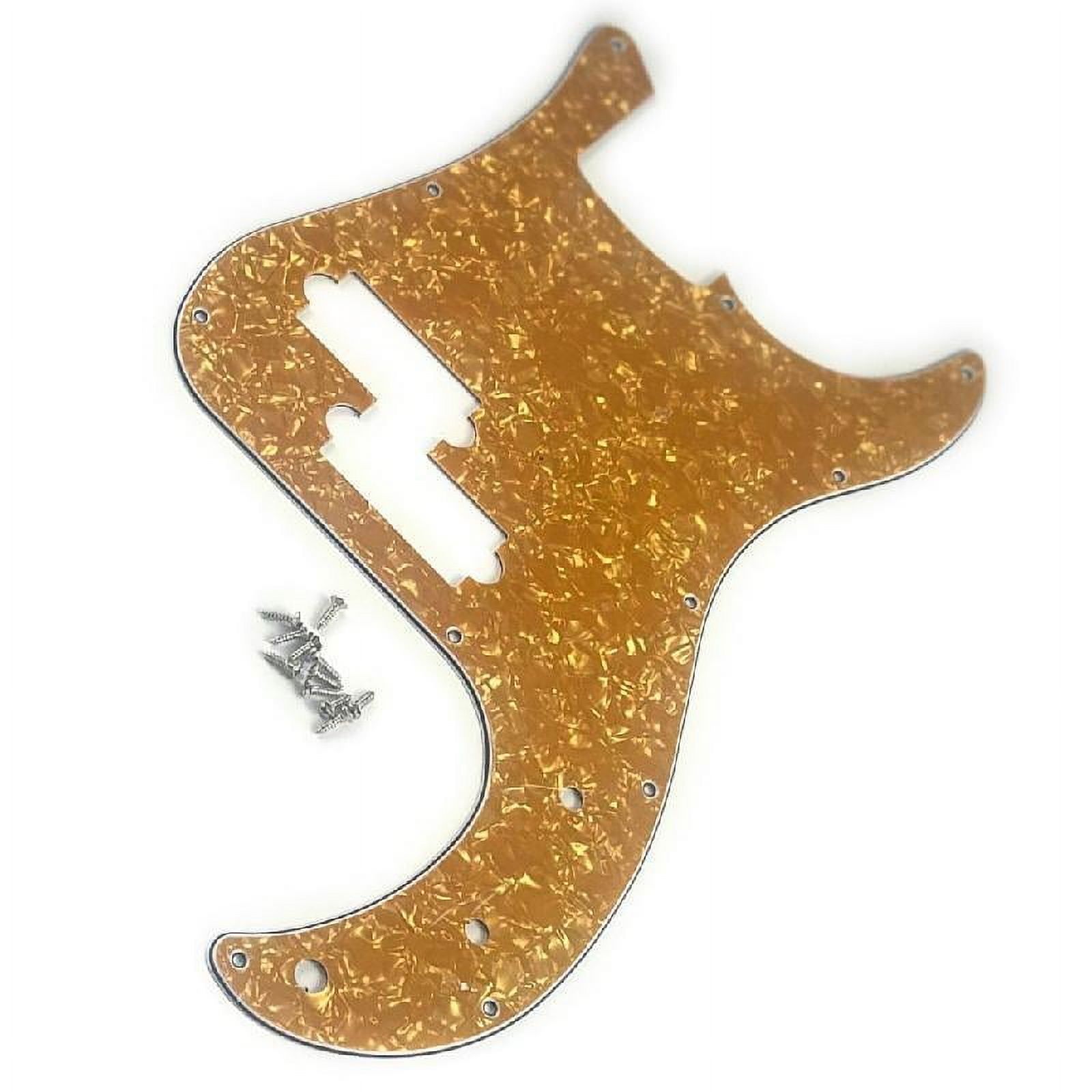 11 Hole 3 Ply Scratch Plate Bass Pickguard for 4 String Bass - Walmart.com