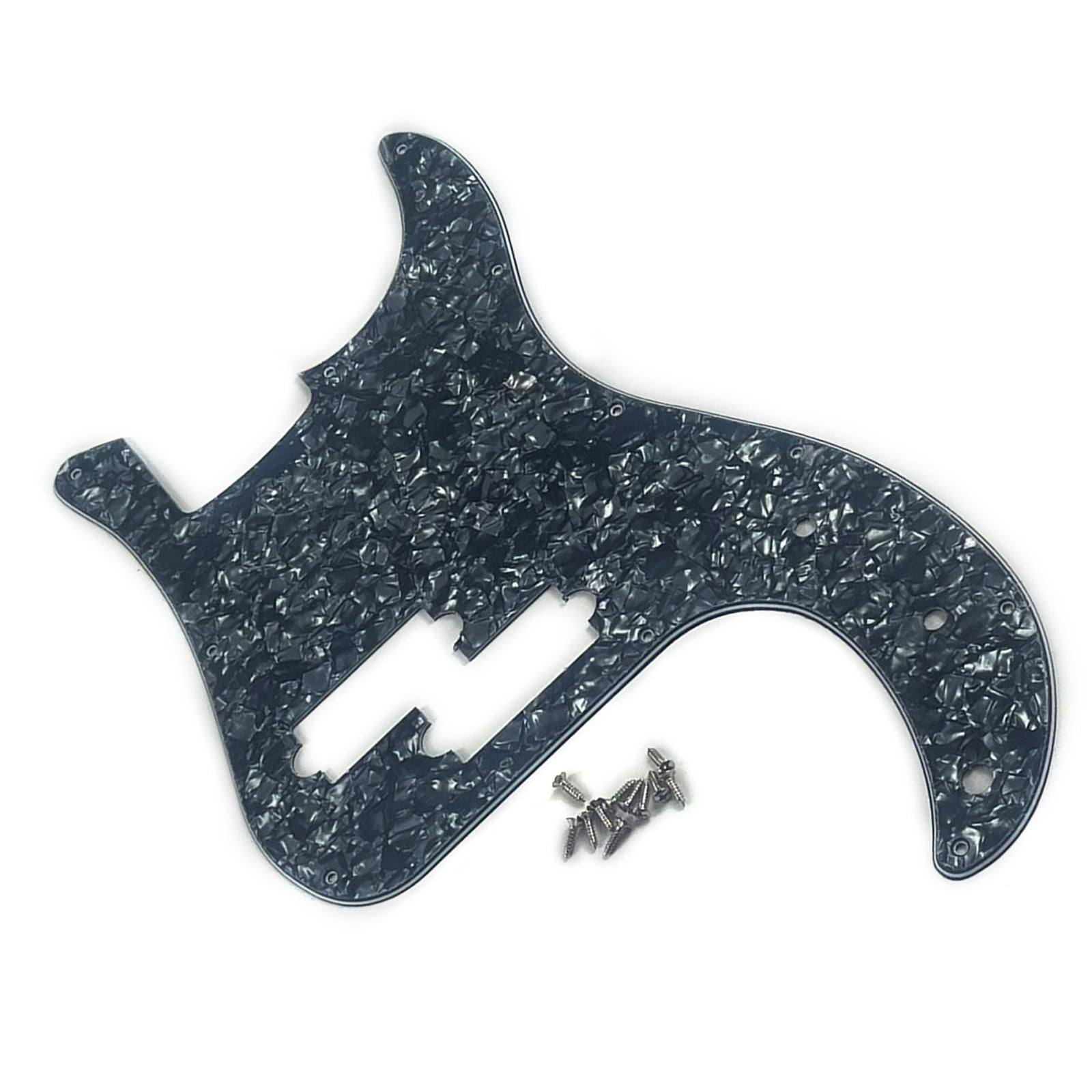 11 Hole Bass Pickguard 3 Ply Scratch Plate Reolacement Electric Bass ...
