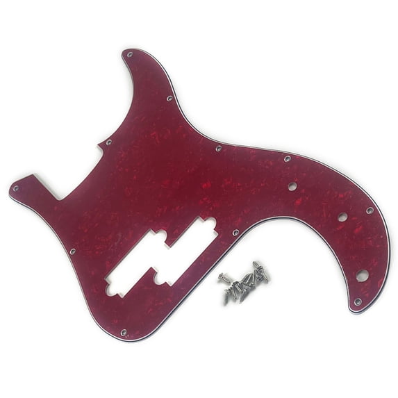11 Hole Bass Pickguard Electric Bass Scratch Plate 4 String Bass ...