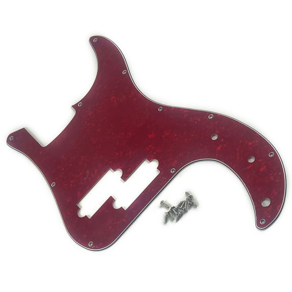 11 Hole Bass Pickguard Electric Bass Scratch Plate Bass Pickguard ...
