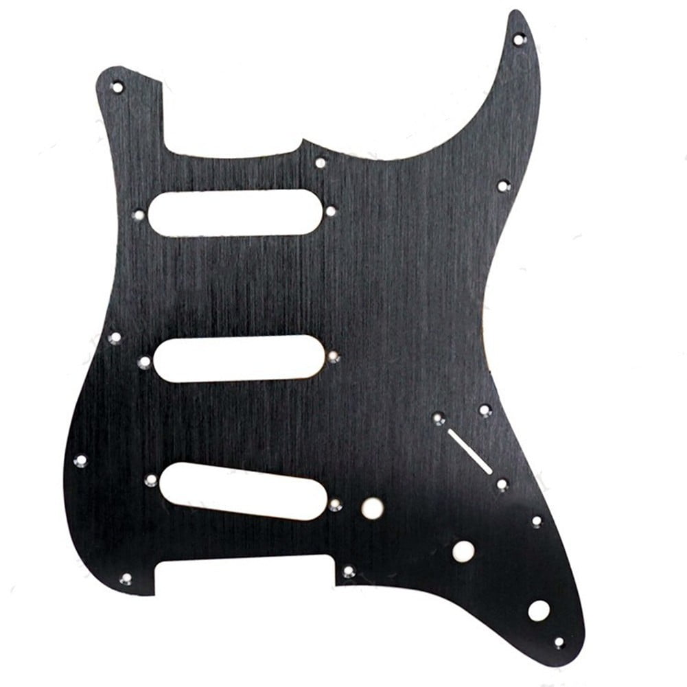 11 Hole SSS Metal 5 Color Guitar Pickguard Pick Guard Scratch Plate For ...