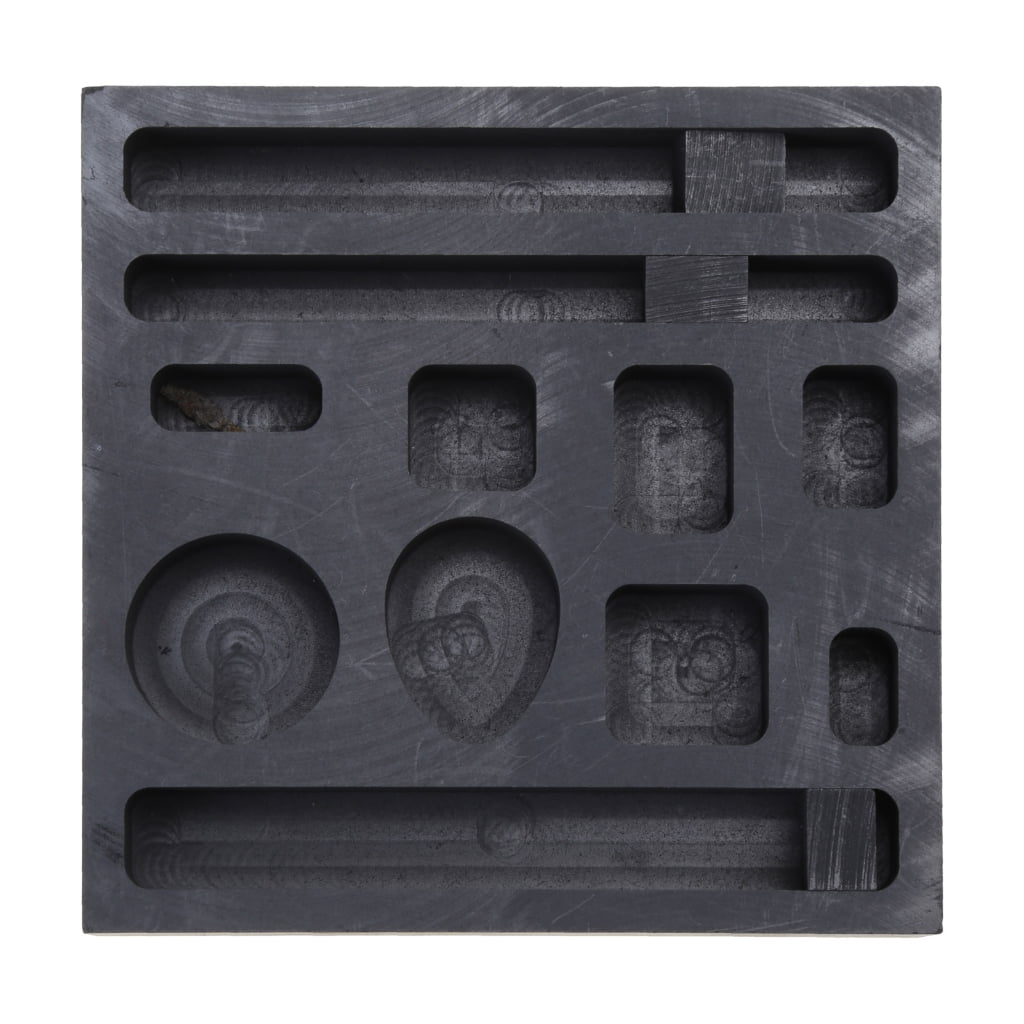 11 Holes Graphite Casting Ingot Mold Metal Melting Casting Mould for ...