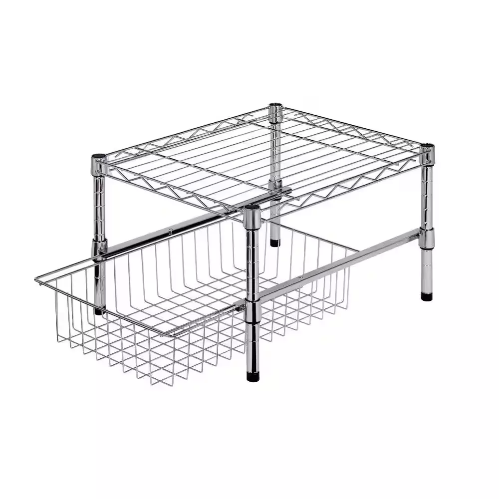 11 In. H X 12 In. W X 18 In. D Sturdy Adjustable Steel Shelf with ...