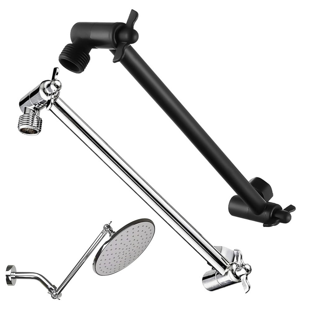 11 Inch Adjustable Shower Arms Brass Adjustable Angle Anti-Leak Shower ...
