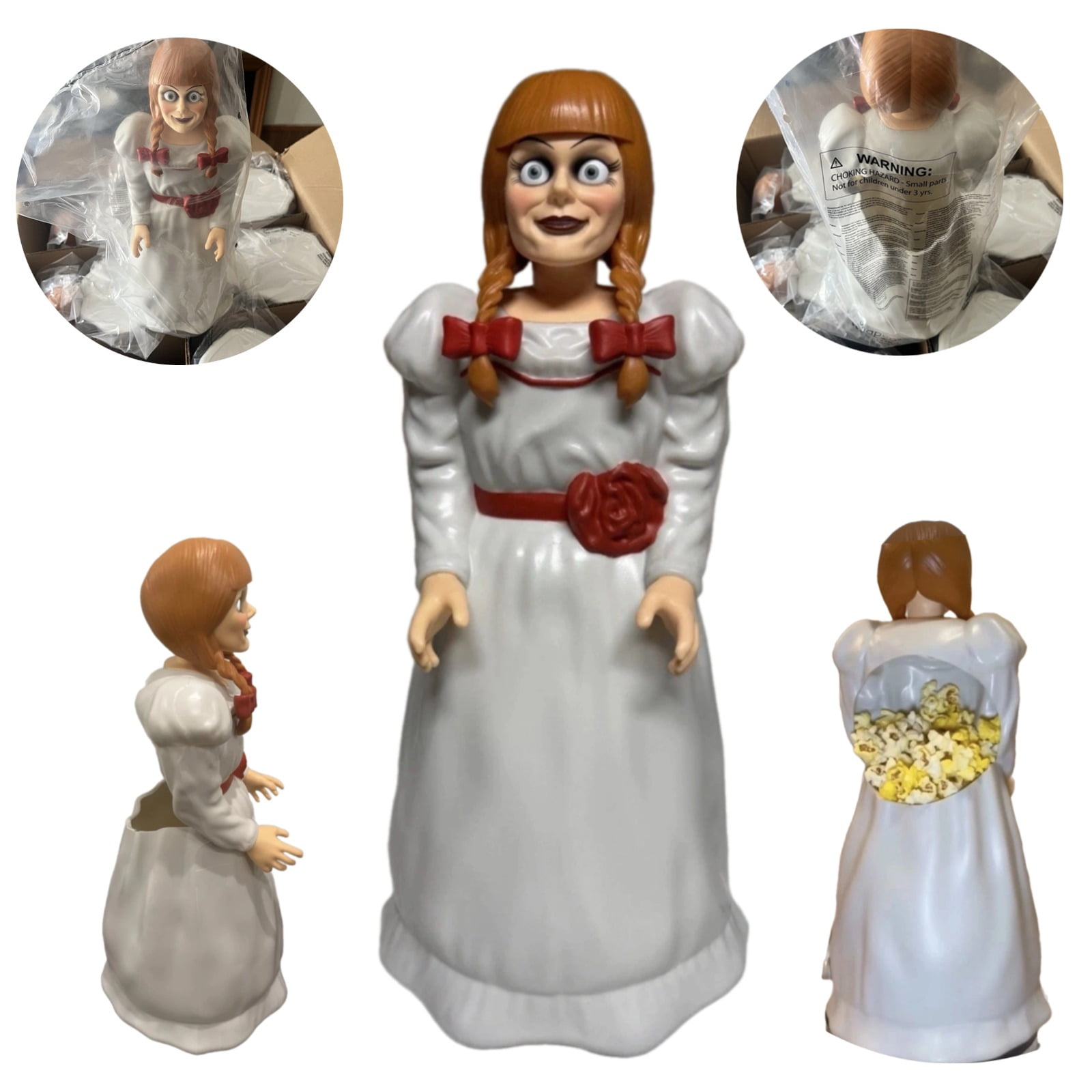 11 Inch Annabelle Popcorn Tub - Resin Ornament, The Conjuring Last ...