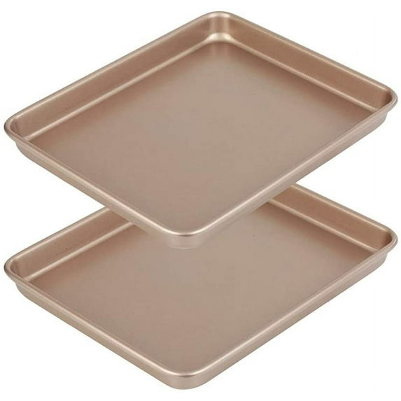 11 Inch Baking Sheets Pan Nonstick Set of 2, Cookie Sheet Replacement ...