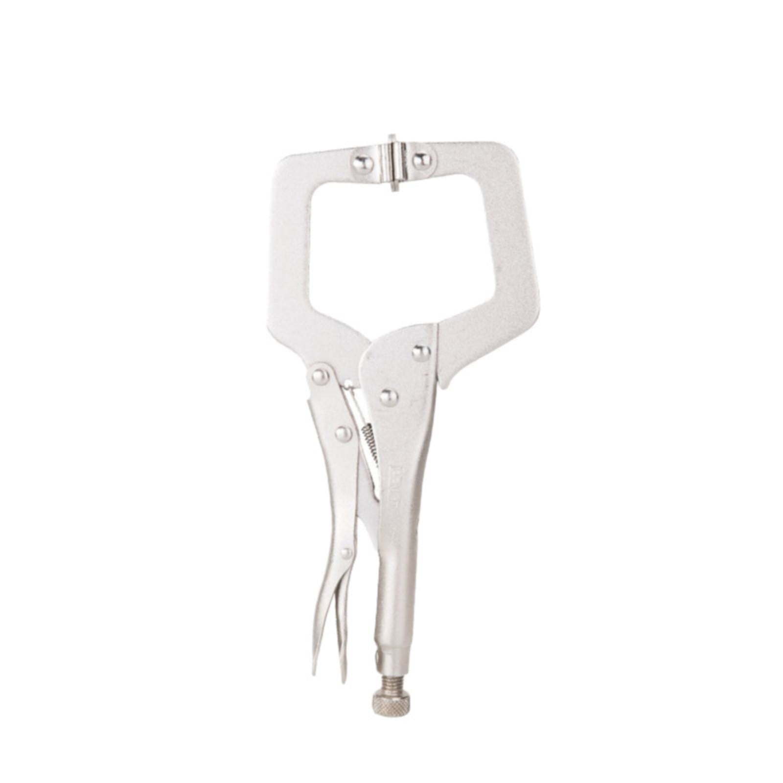 11 Inch C Clamp Locking Pliers With Swivel Pads Heavy Duty Locking ...