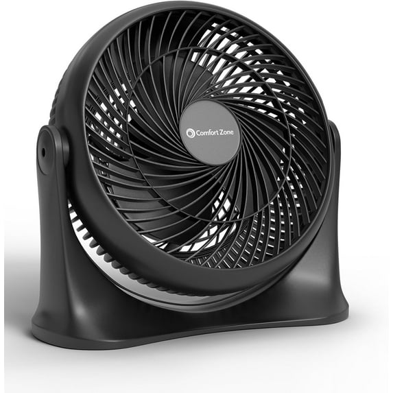 11-Inch High-Velocity Tabletop Air Circulator Fan, Quiet Personal Fan ...