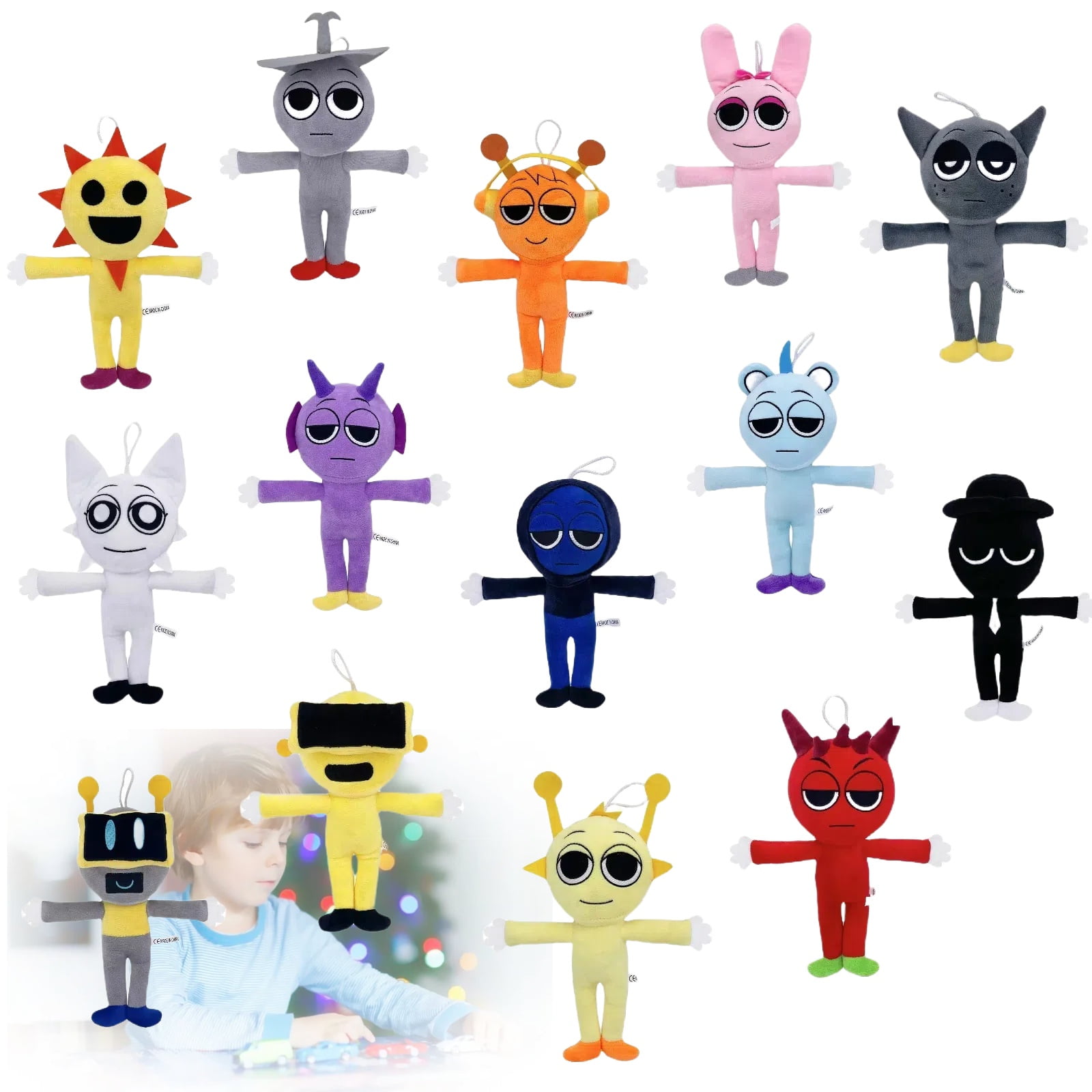 11 Inch Incredibox Sprunki Plush - Oren Plushies Toys, Sprunki Game ...