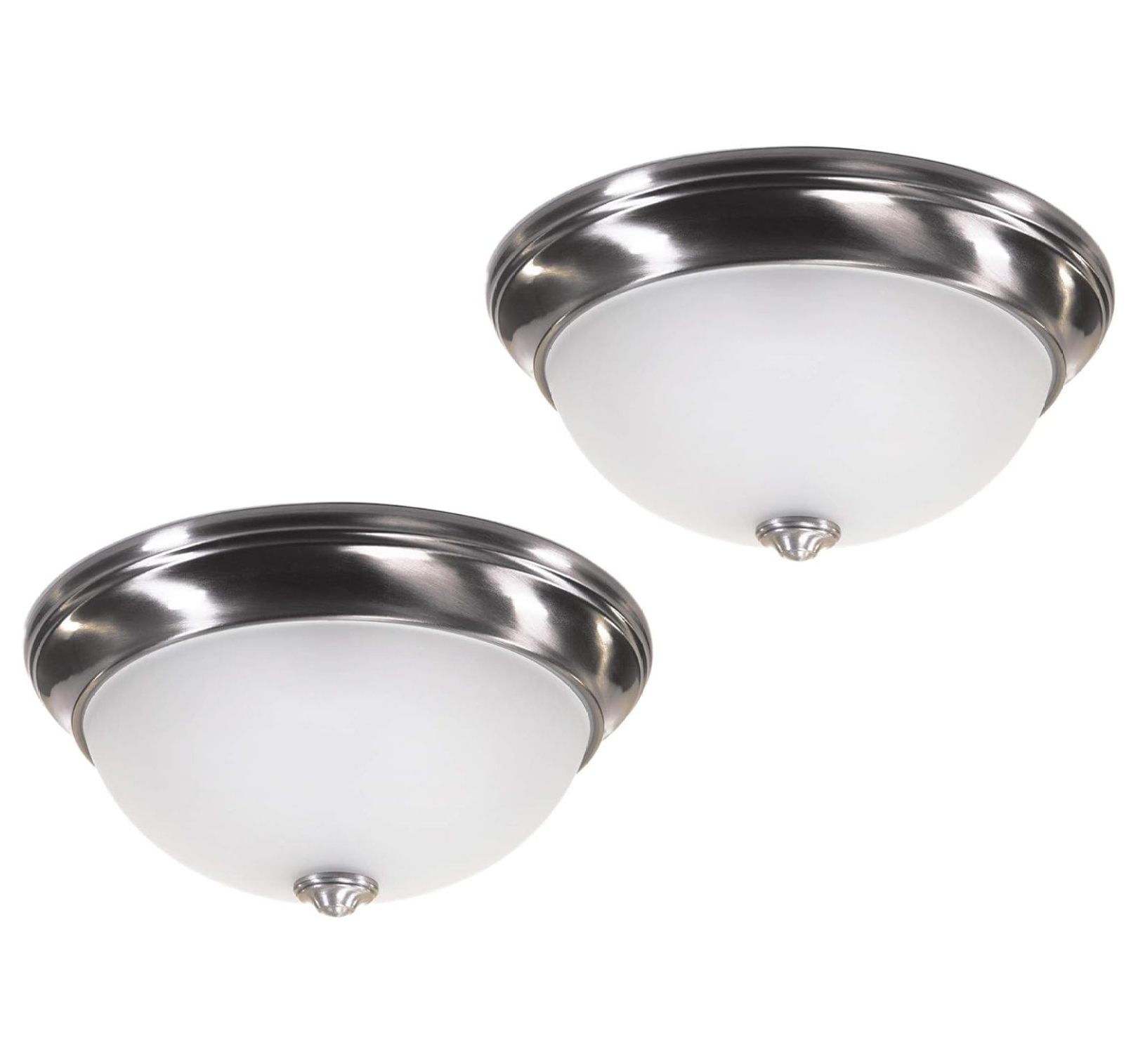 11 Inch LED Decorative Flush Mount Ceiling Fixture, Color Select Switch ...