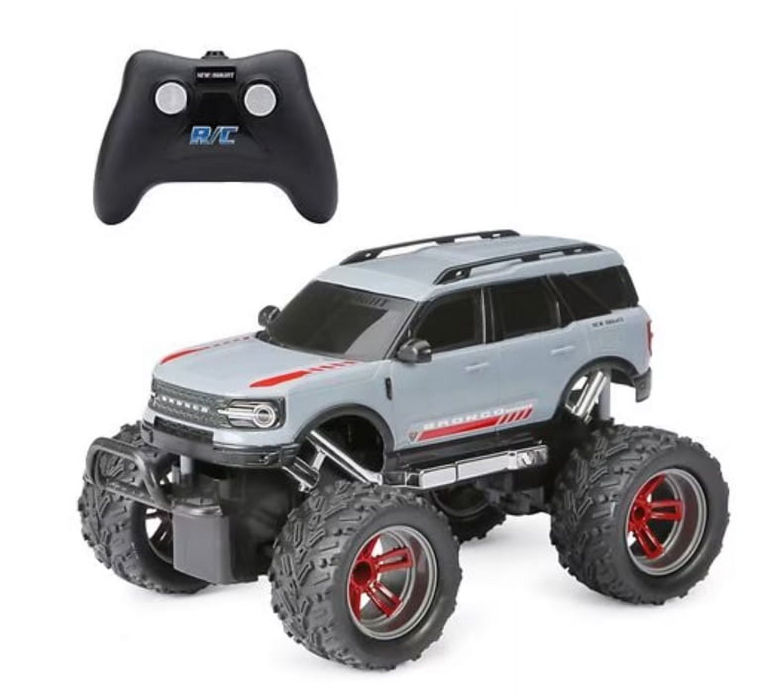 11 Inch New Bright R/C Trucks Grey & Red Ford Bronco Sport Full ...