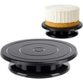 11 Inch Rotate Turntable, Revolving Cake Turntable, Cake Spinner Stand ...