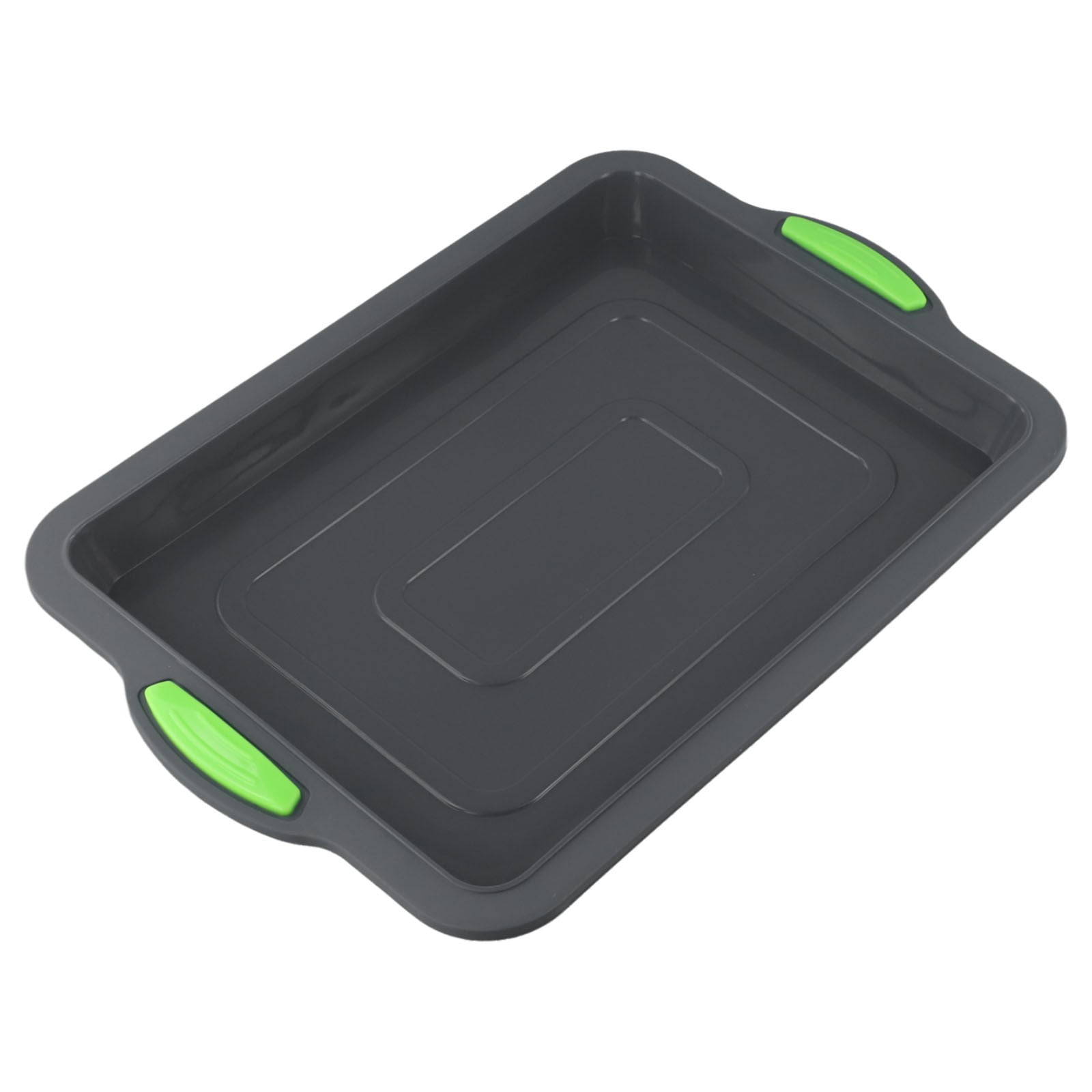 11 Inch Silicone Nonstick Square Cake Pan Tray For Brownie Bread Mousse ...