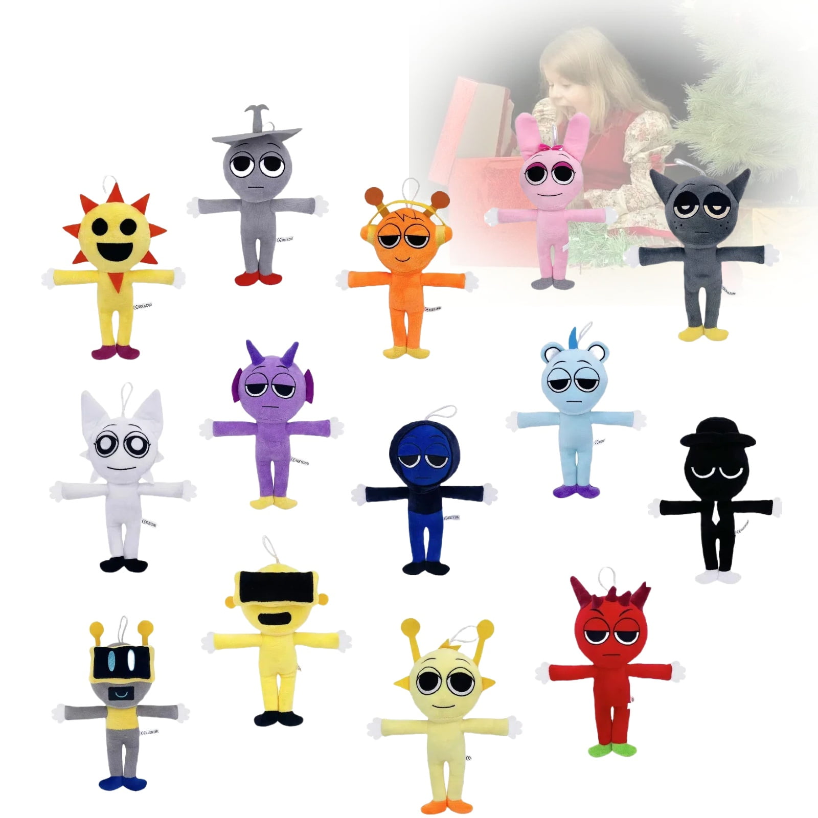 11 Inch Sprunki Plush Collection: Adorable Stuffed Dolls Inspired by ...