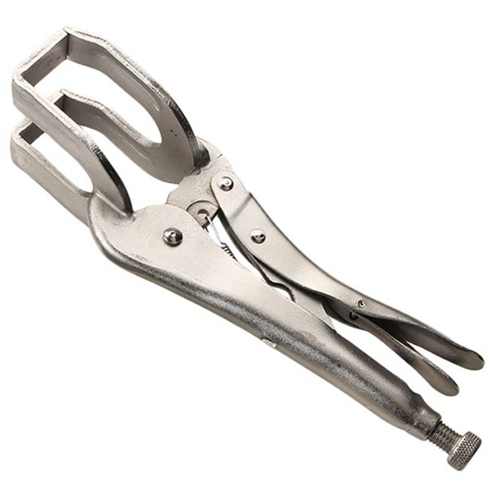 11 Inch Steel Vise Fixed Welding Plate Clamp Metal Grip Locking Pliers ...