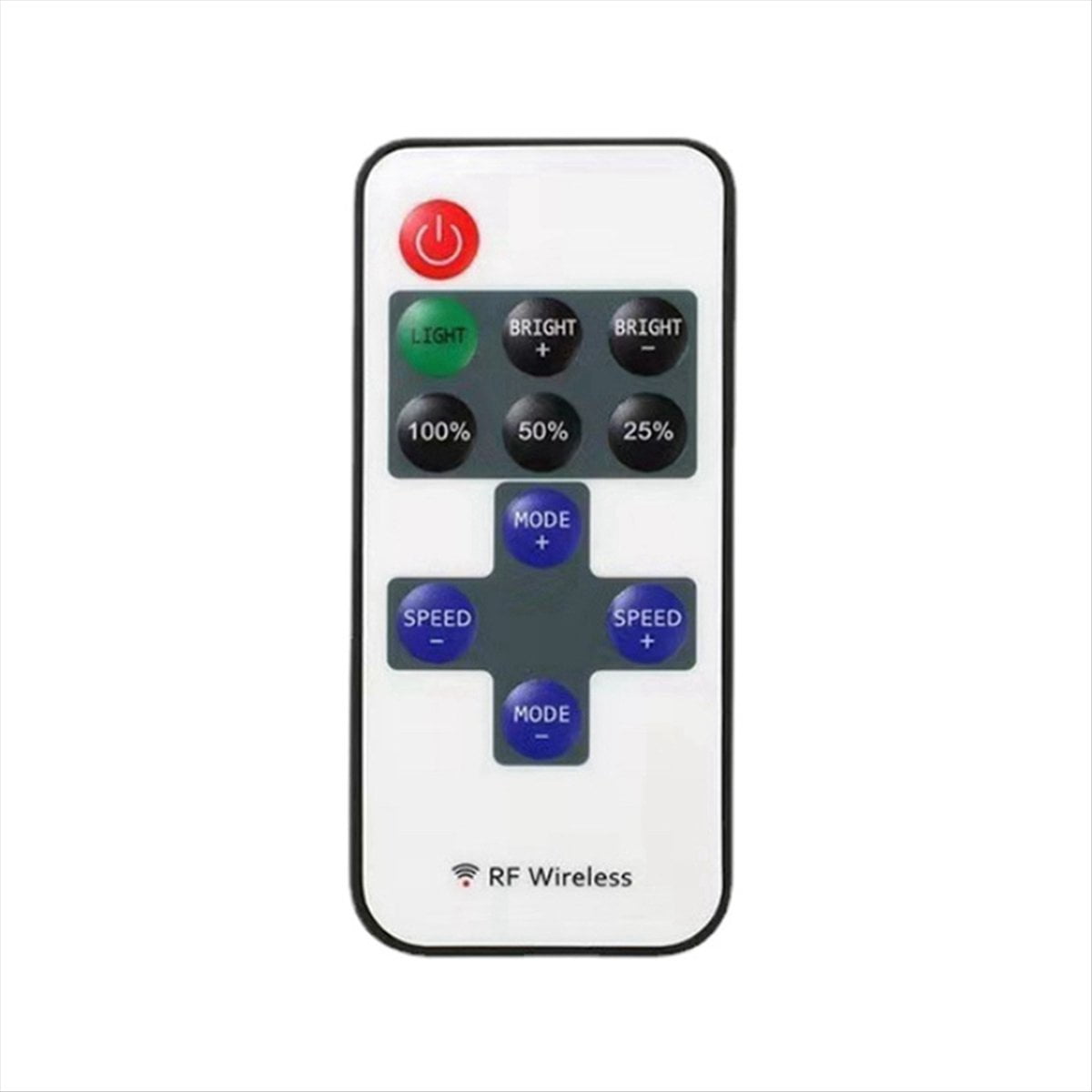 11 Key RF Mini Wireless Remote Controller Controller for Single Color ...