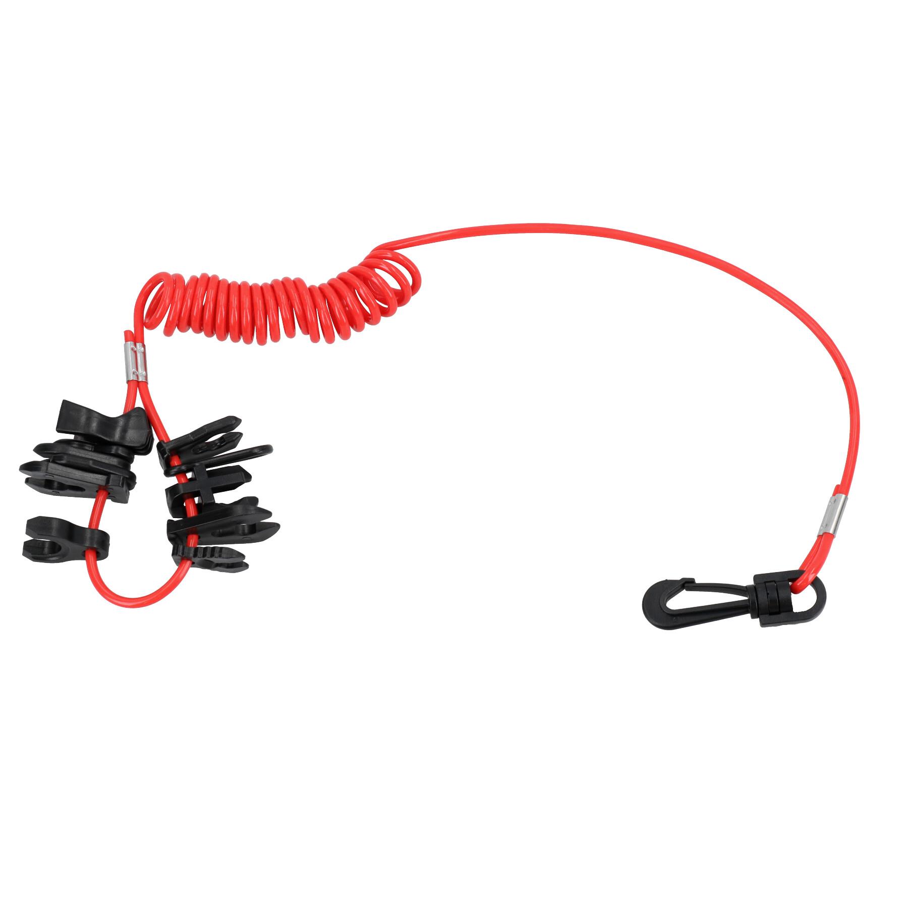 11 Key Universal Kill Cord Engine Stop Safety Lanyard Outboard Jetski ...