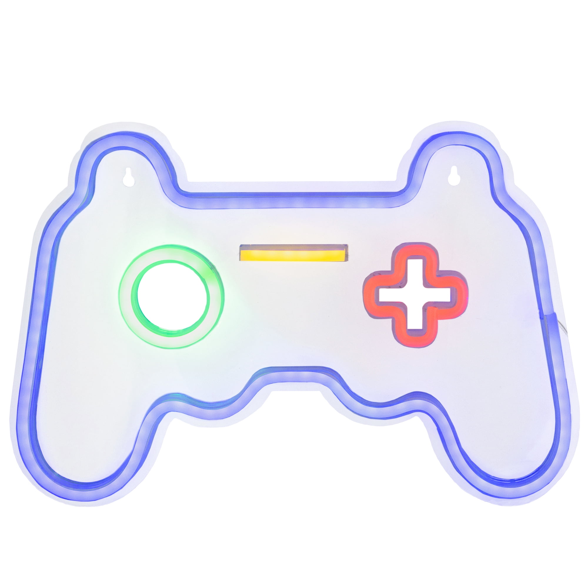 11" LED Neon Style Video Game Controller Wall Sign - Walmart.com