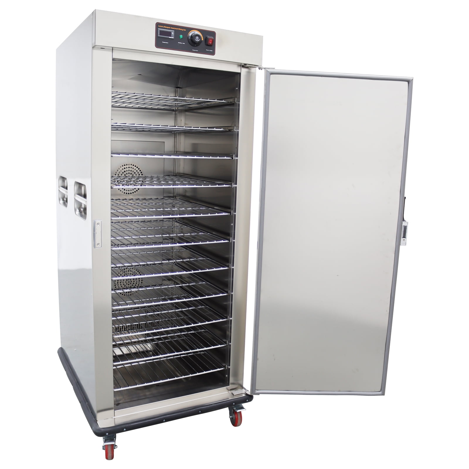 11 Layers Commercial Food Warmer Holding Cabinet Single Door Mobile ...