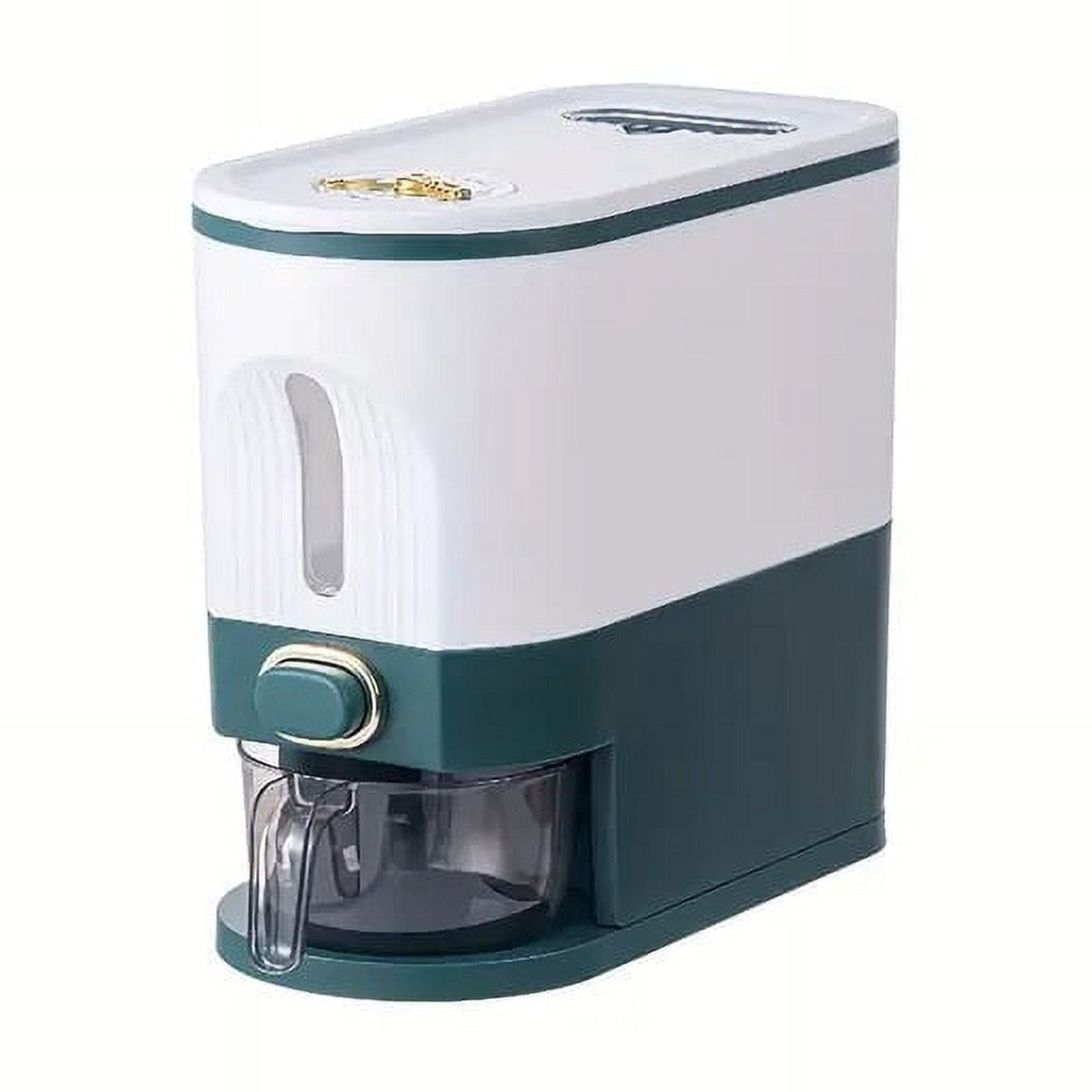 11 Lbs Rice Dispenser, Rice Container with Measuring Cup, Upgraded Lid ...