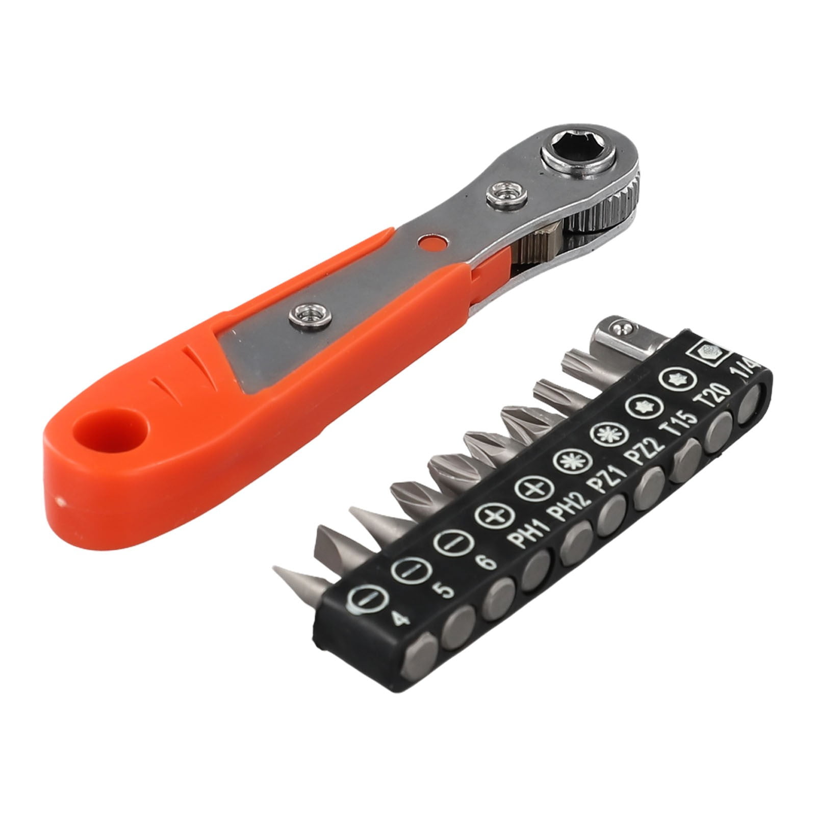 11*Mini Ratchet Wrench Screwdriver Set Ratcheting Right Spanner ...