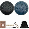 11 Notes Rain Drum, Rain Music Maker Outside, Steel Tongue Drum Rain ...